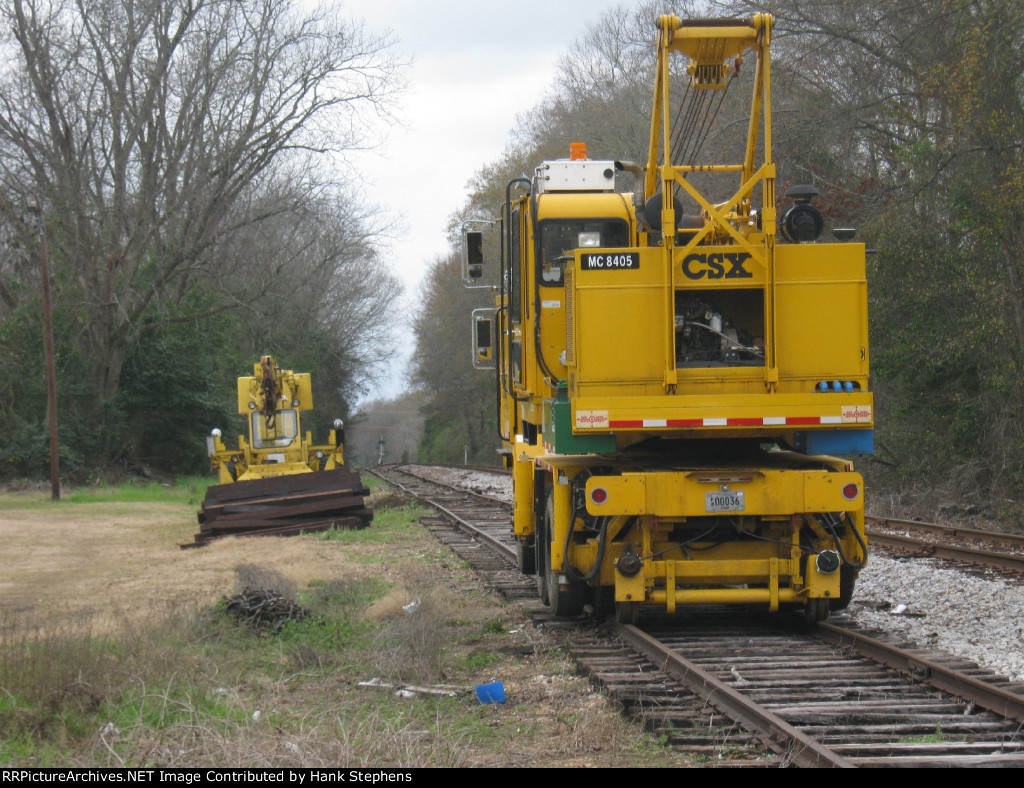 M&B interchange train at Montgomery and CSX MofW